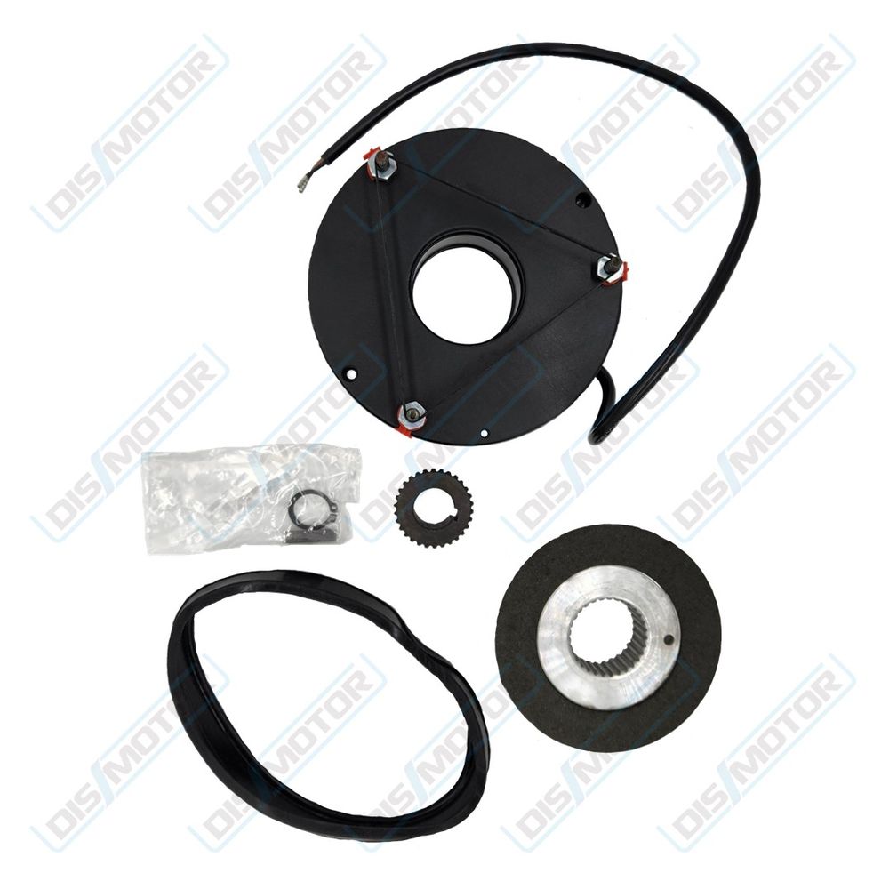FREIO COMPLETO MOTOFREIO W22 WEG CARCAÇA 71/80 TENSÃO 205V 8 NM - dismotor