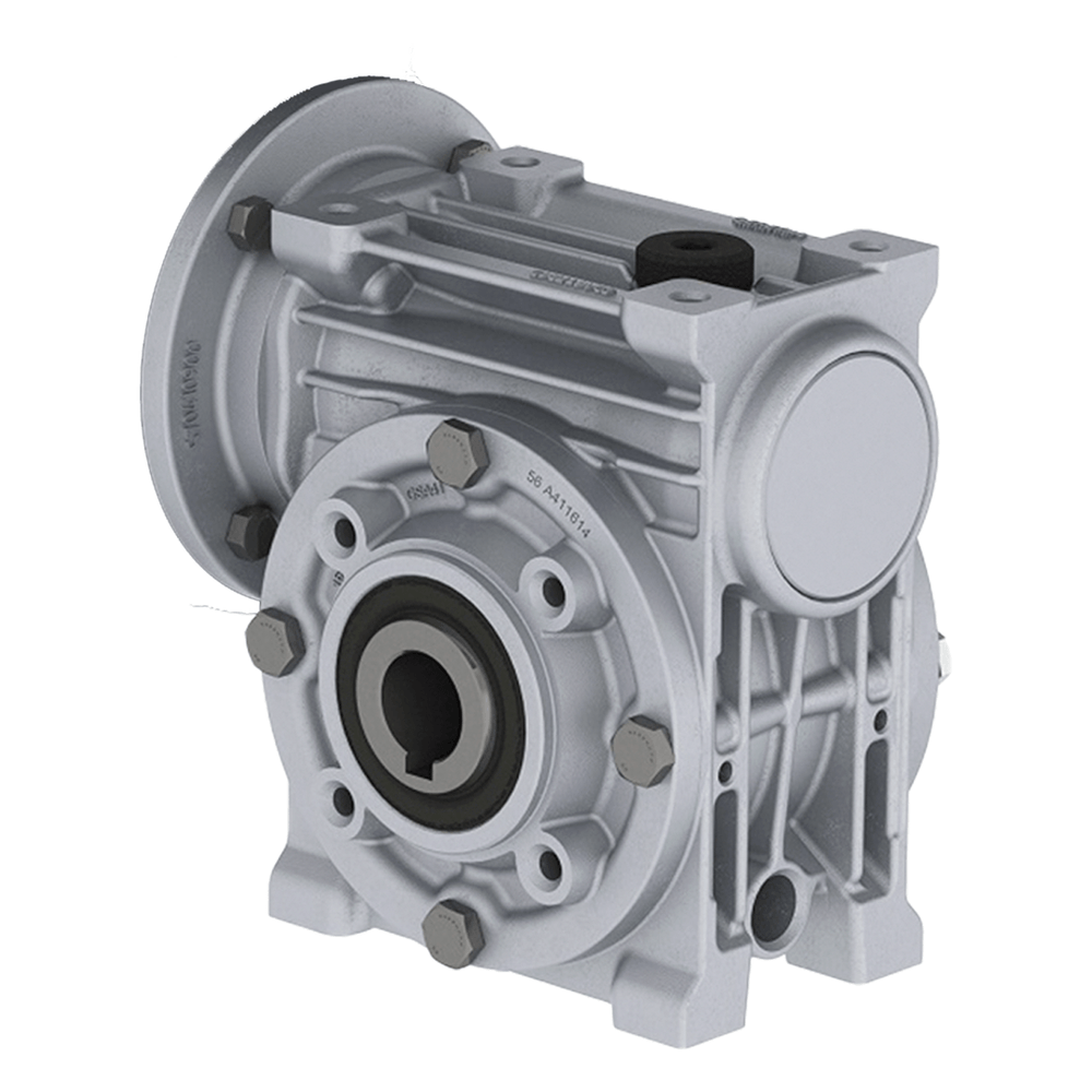 REDUTOR WCR51 REDUÇÃO 1:10 EIXO VAZADO COM FLANGE C-DIN CARCAÇA 80 ...